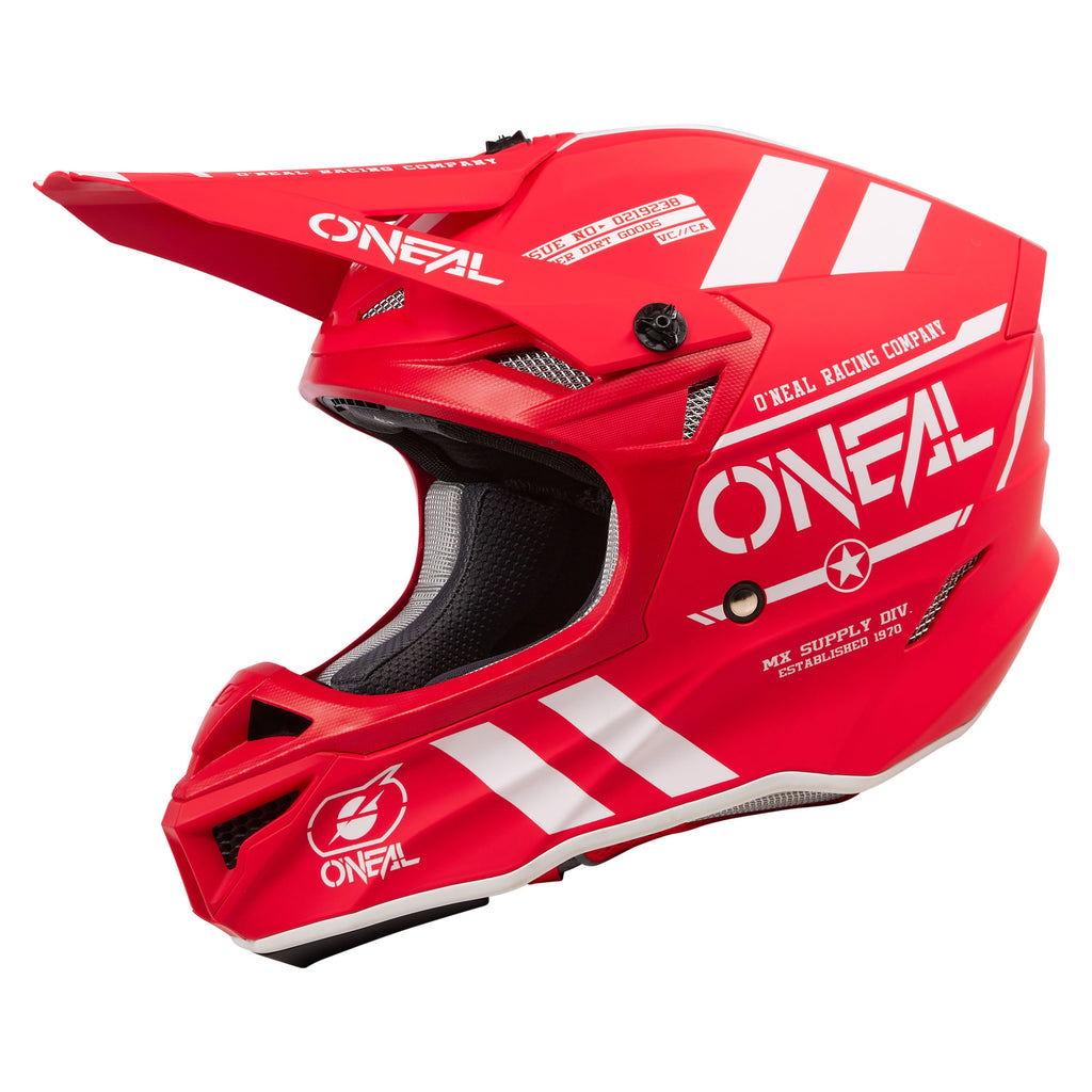 5 SRS Warhawk Helmet Red – O'NEAL