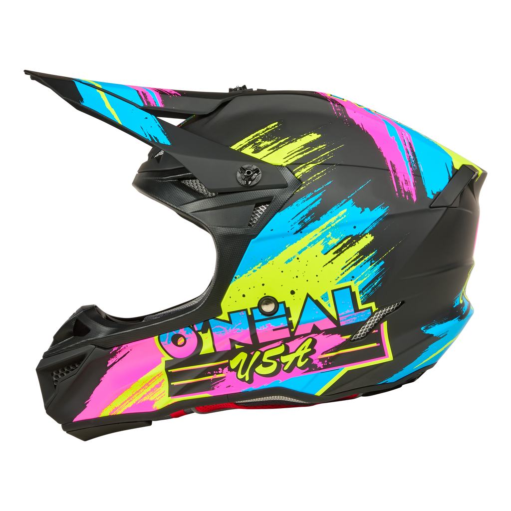 5 SRS Reseda Helmet Black/Multi – O'NEAL