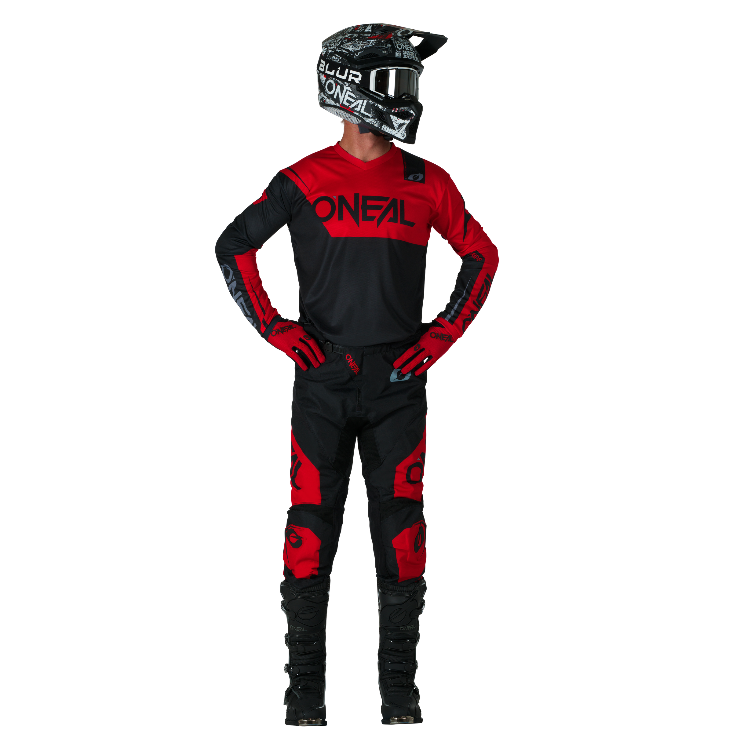 O'NEAL Element Racewear Pants Black/Red