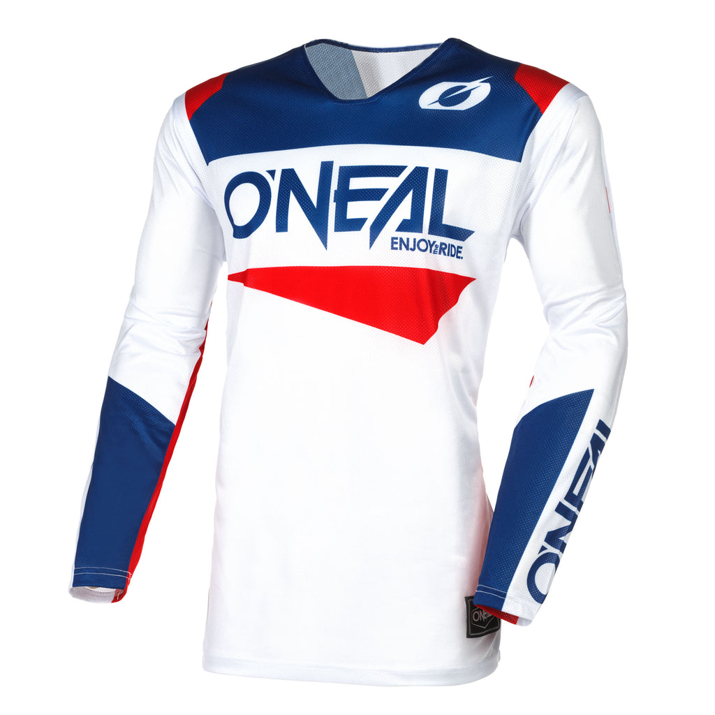 Hardwear Air Slam White/Blue/Red Jersey - Custom – O'NEAL